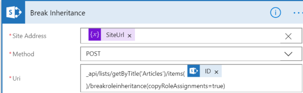 Managing SharePoint Item-Level Permissions with Microsoft Flow - Thrive