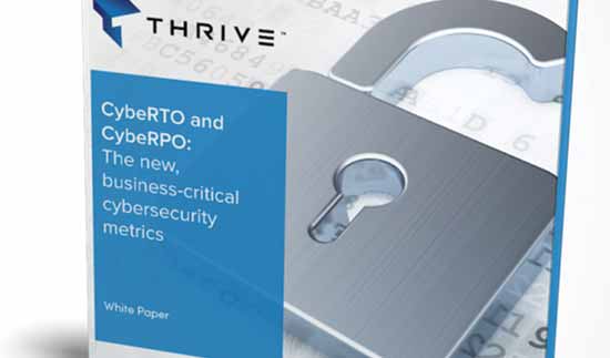 CybeRTO and CybeRPO - Thrive