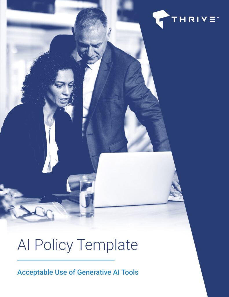 Generative AI Policy Template for IT Leaders - Thrive